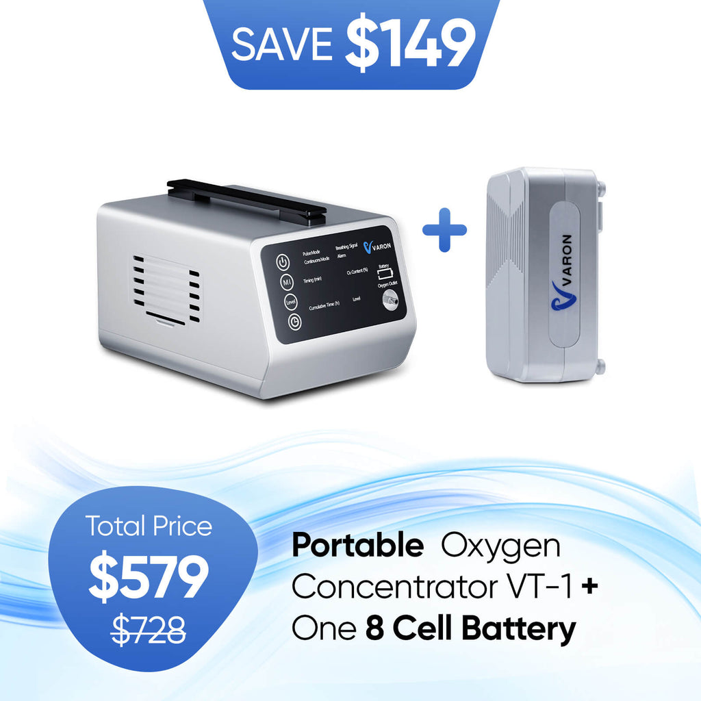New Arrival VARON 1-5L Versatile Portable Oxygen Concentrator VT-1 for ...