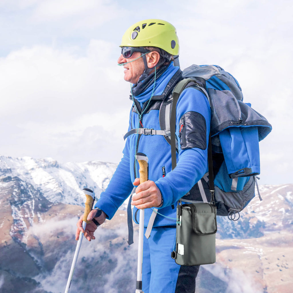 1-5L Portable Oxygen Concentrator NT-02+An Extra 8 Cell/ 16 Cell Batte ...