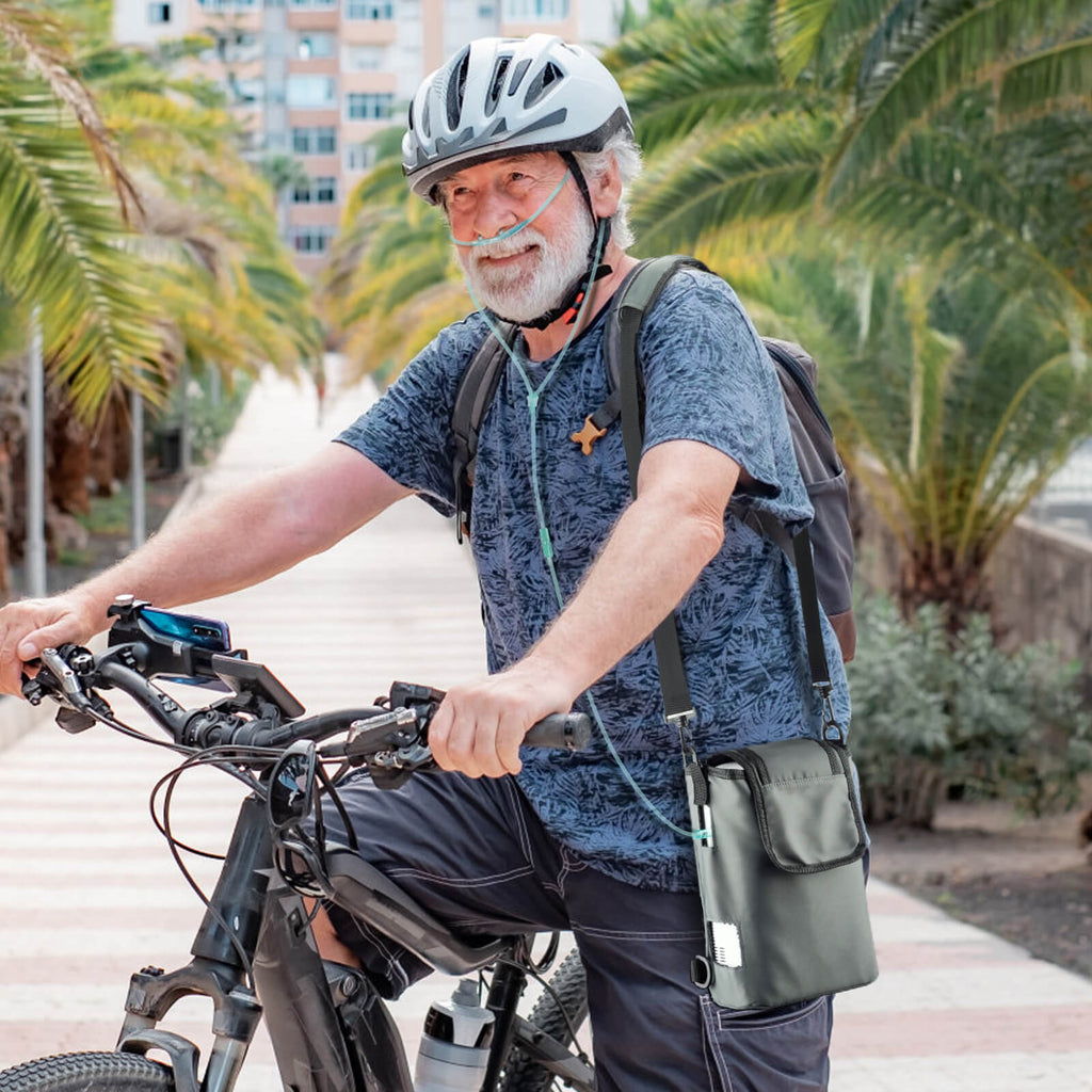 1-5L Portable Oxygen Concentrator NT-02+An Extra 8 Cell/ 16 Cell Batte ...