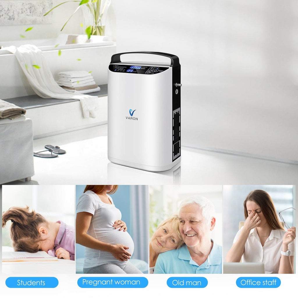 Portable Oxygen Concentrator NT-01 + Home Oxygen Concentrator 105W ...