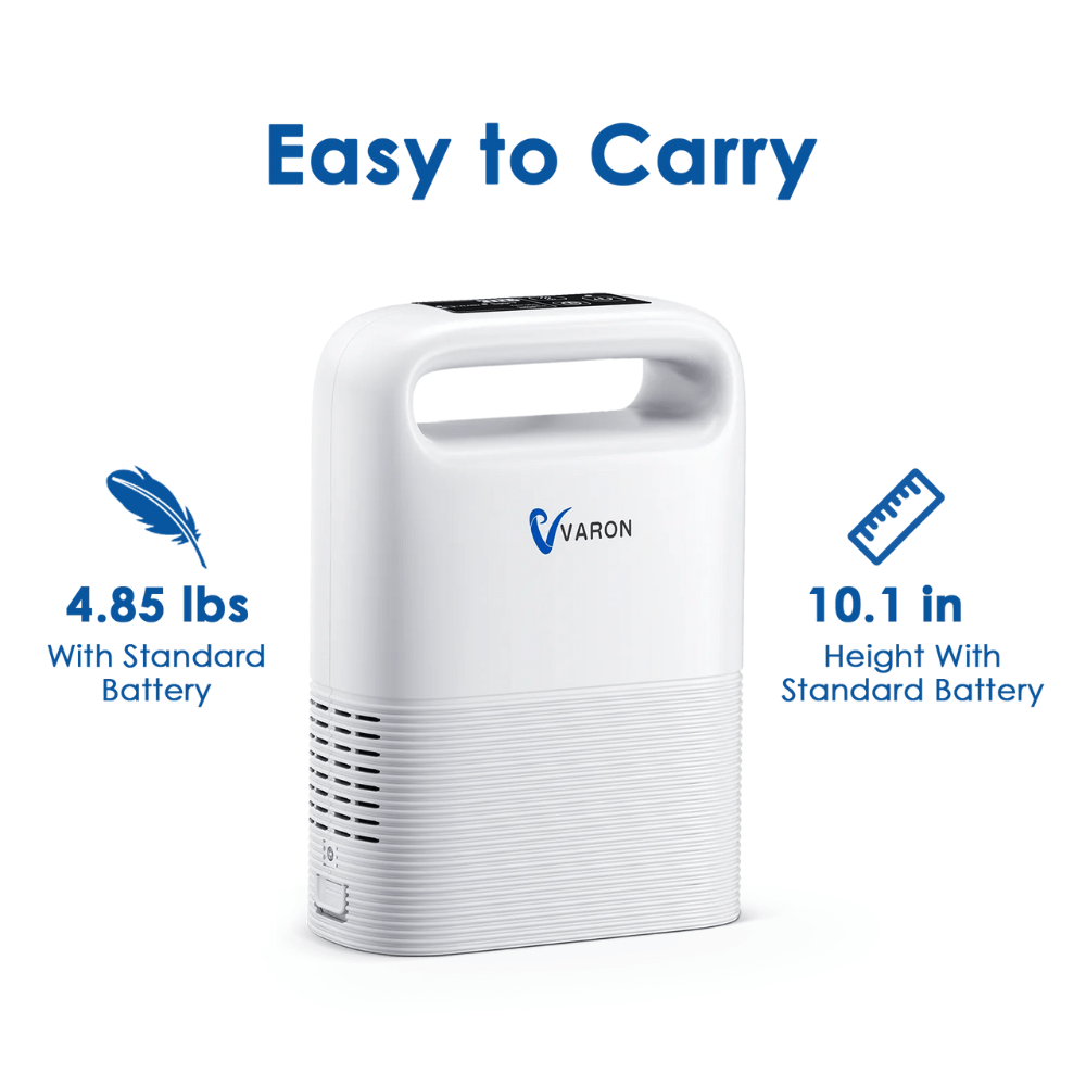 Best Selling🔥4.85lbs Lightweight 1-5L Portable Oxygen Concentrator NT ...