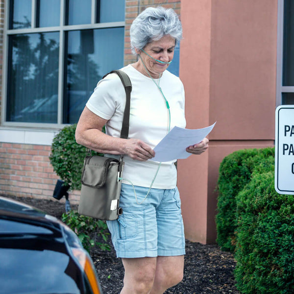 4.85lbs Lightweight 1-5L Portable Oxygen Concentrator NT-02 +One Extra ...