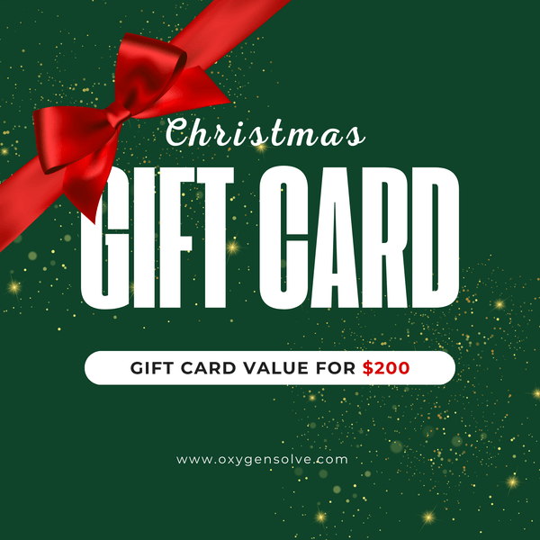 Christmas $200 Gift Card – OXYGENSOLVE