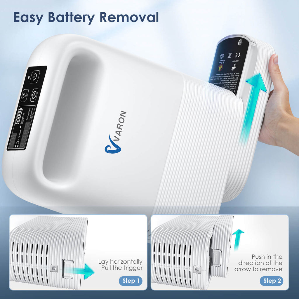 8 Cell/16 Cell Battery for Portable Oxygen Concentrator NT-02 – OXYGENSOLVE