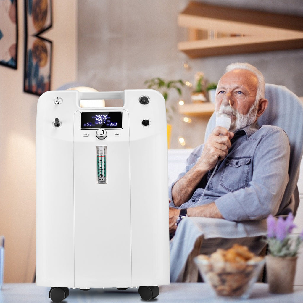 OXYGENSOLVE Professional 5LPM Oxygen Concentrator with 93% KJR-Y51W