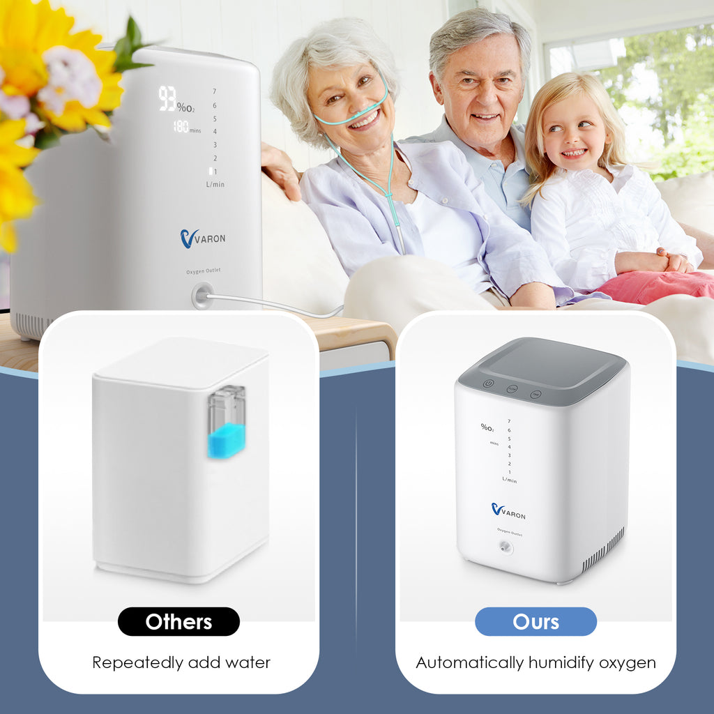 2023 New Arrival! VARON 1-7L Home Oxygen Concentrator NT-04 – OXYGENSOLVE